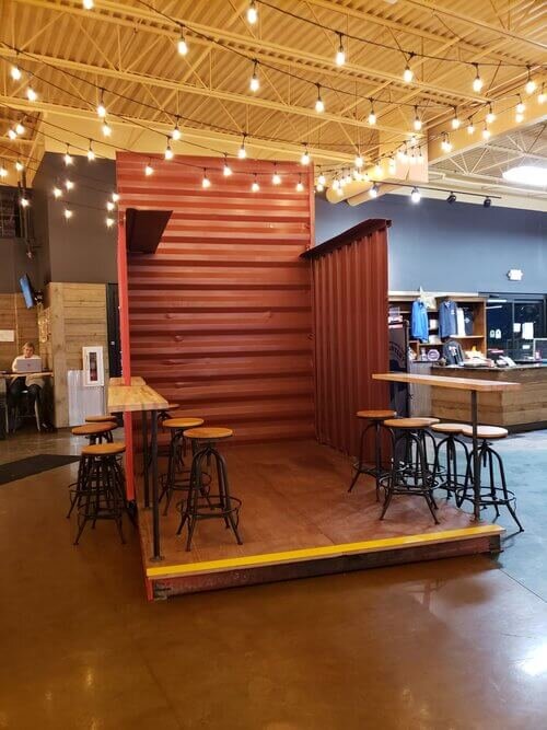 Hottest interior decor trend—shipping containers