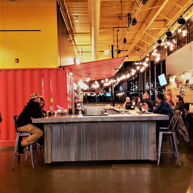 Hottest interior decor trend—shipping containers